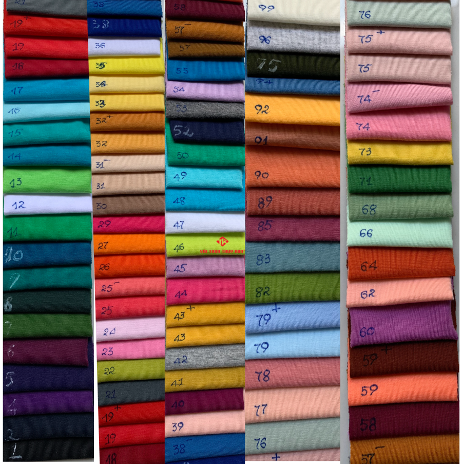 Cotton 100 Vải Thun Thụy Kim